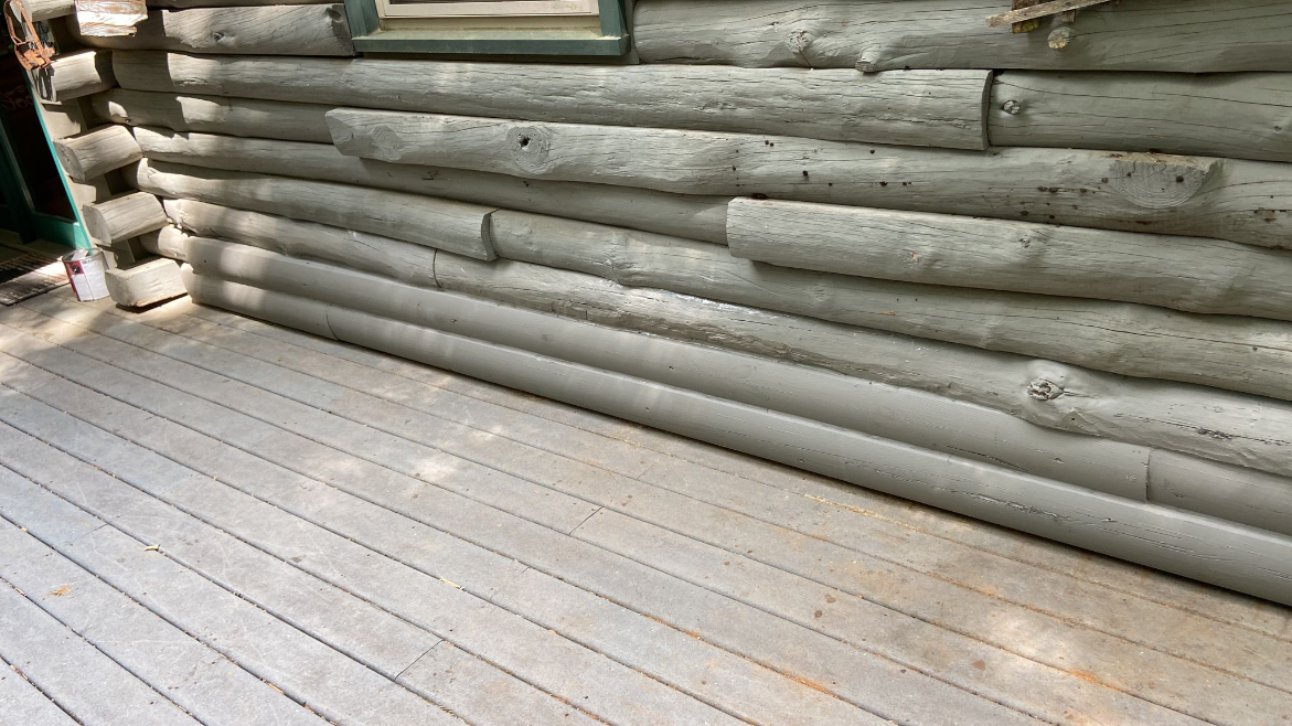 Rotten Log Replacement in Blue Ridge, GA | Peak Log Home Restoration