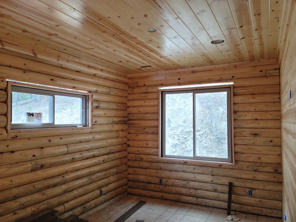 Should You Caulk the Whole Inside of Your Log House? | Peak Log Home ...