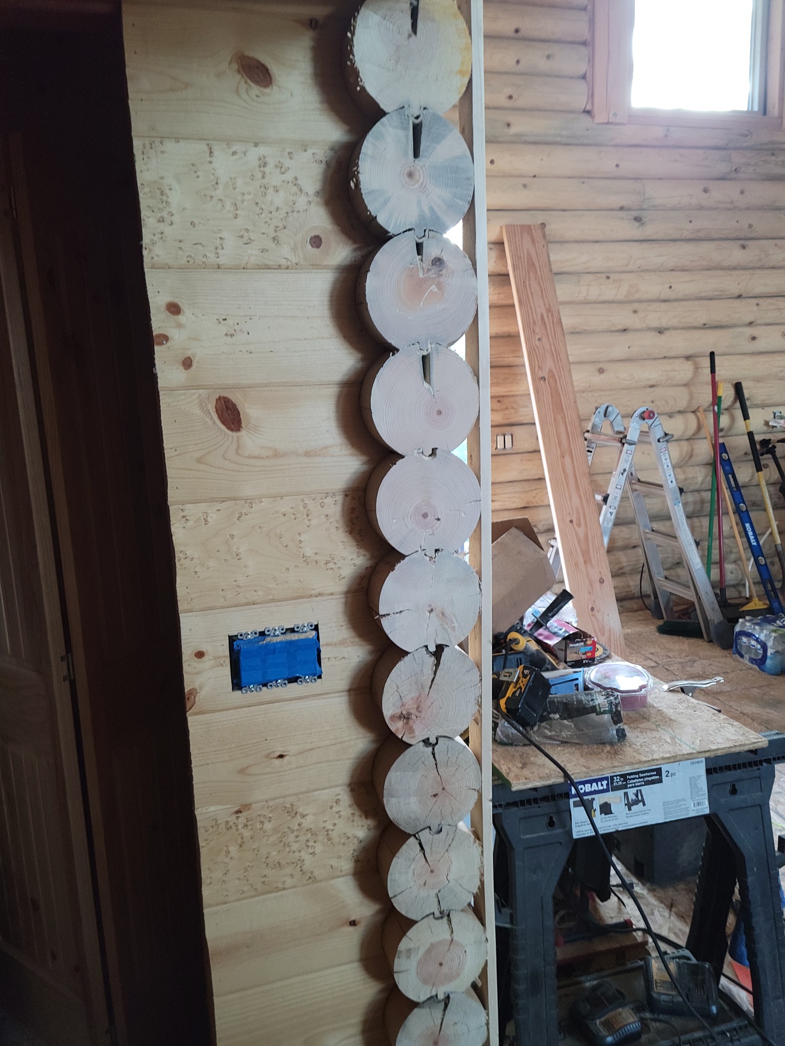 Should You Caulk the Whole Inside of Your Log House? | Peak Log Home ...